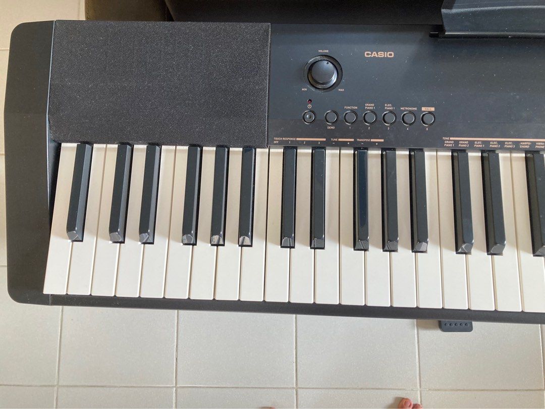 CDP-130 Casio 88-key Electronic Piano, Fully weighted, Hobbies & Toys ...