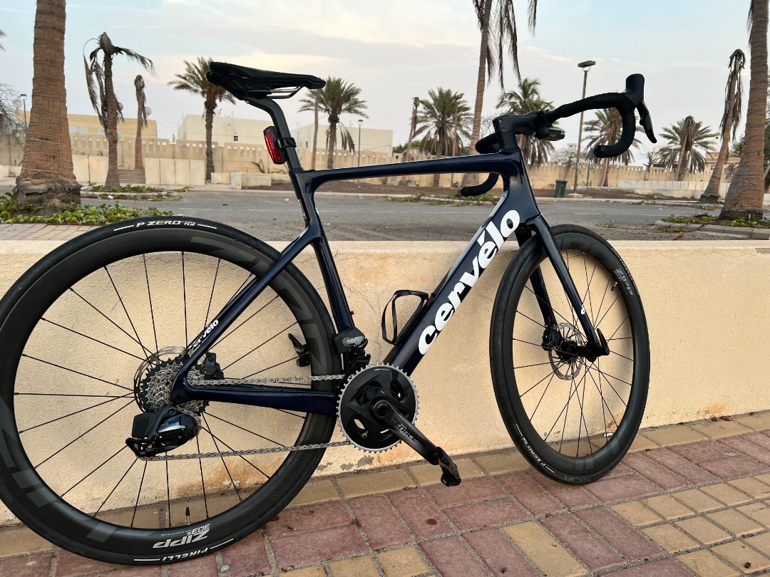 Cervelo Caledonia-5, SRAM Force w Powermeter Size 56cm, Blue Carbon ...