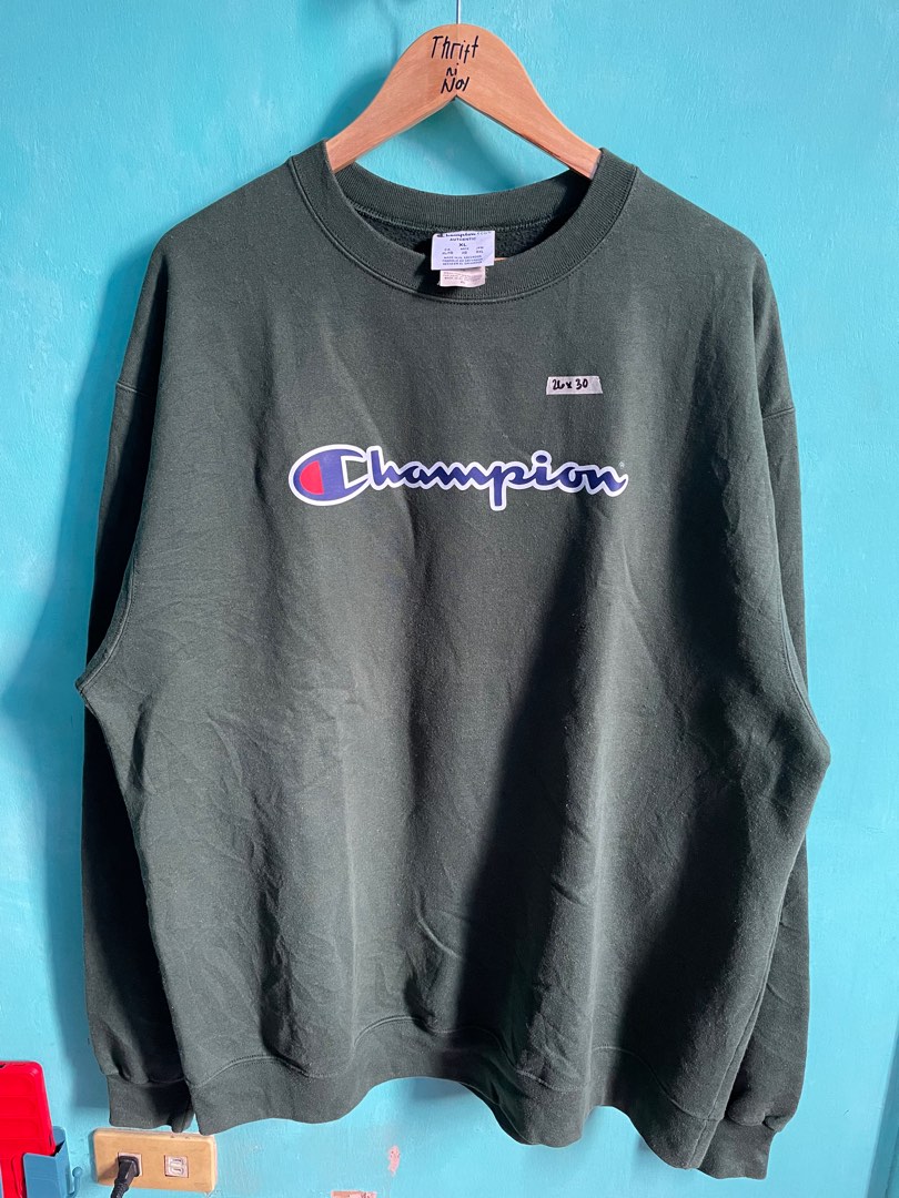 Champion Script logo, Men's Fashion, Coats, Jackets and Outerwear on ...