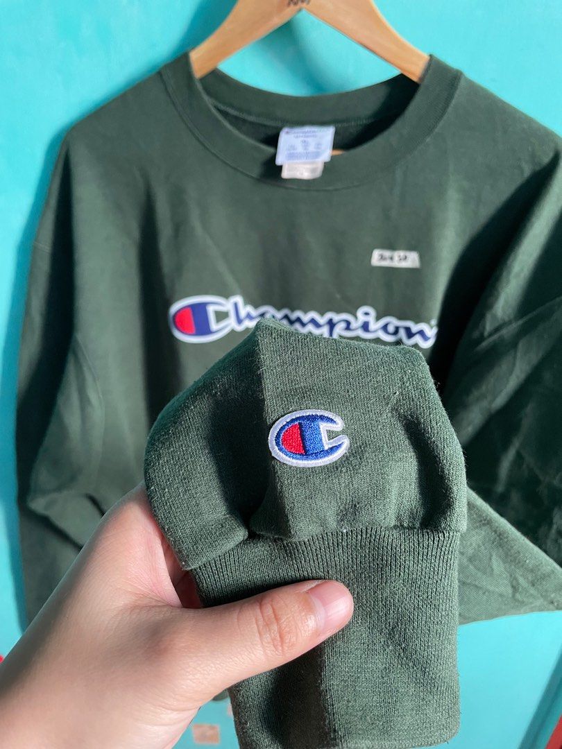 Champion Script logo, Men's Fashion, Coats, Jackets and Outerwear on ...