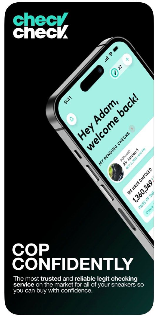 Check Check App Share Referral Code 1 credit 波鞋 Check 真假 DIY Stockx ...