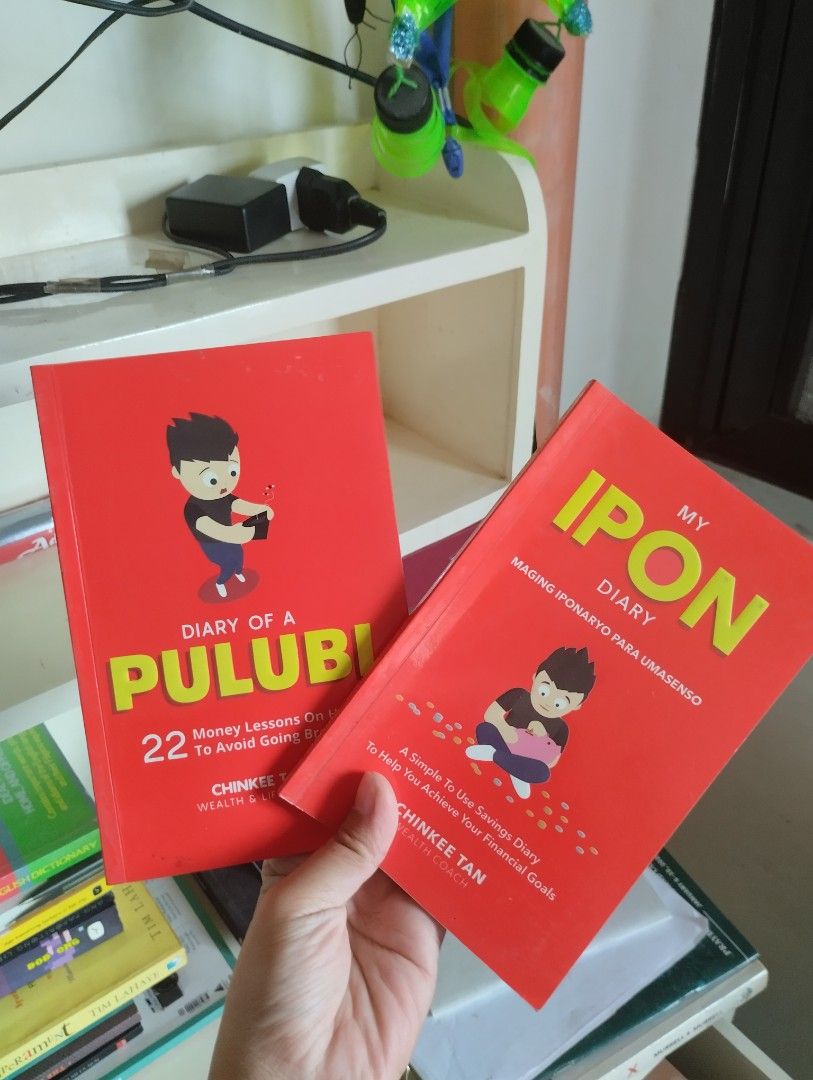 Chinkee Tan Books Ipon Diary and Diary ng Pulubi on Carousell