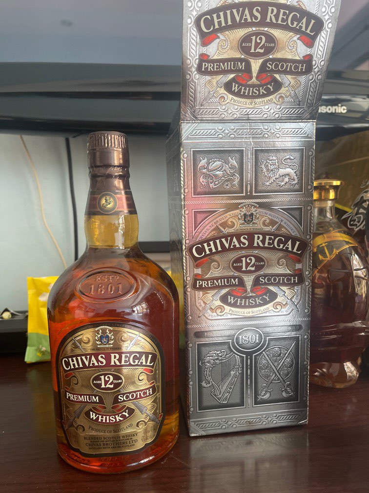 Chivas Regal 12 Years, Food & Drinks, Beverages on Carousell