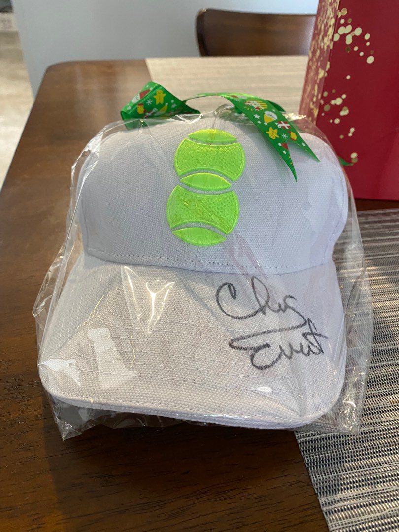 Chris Evert Autographed Tennis Cap, Sports Equipment, Other Sports ...