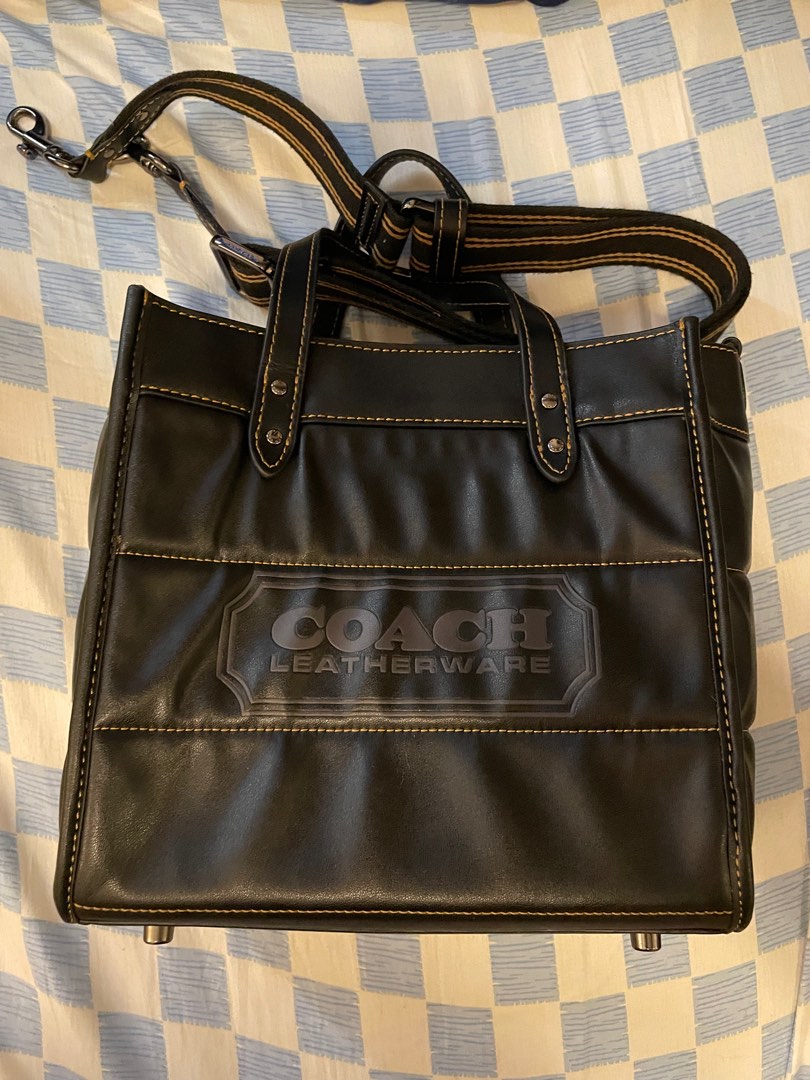 Coach Field Tote 22 Bag in Black (For Self-Authentication) on Carousell