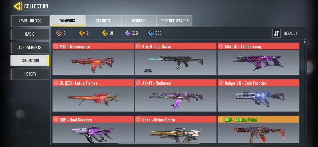 Codm account 8 mythic, Video Gaming, Video Games, Others on Carousell