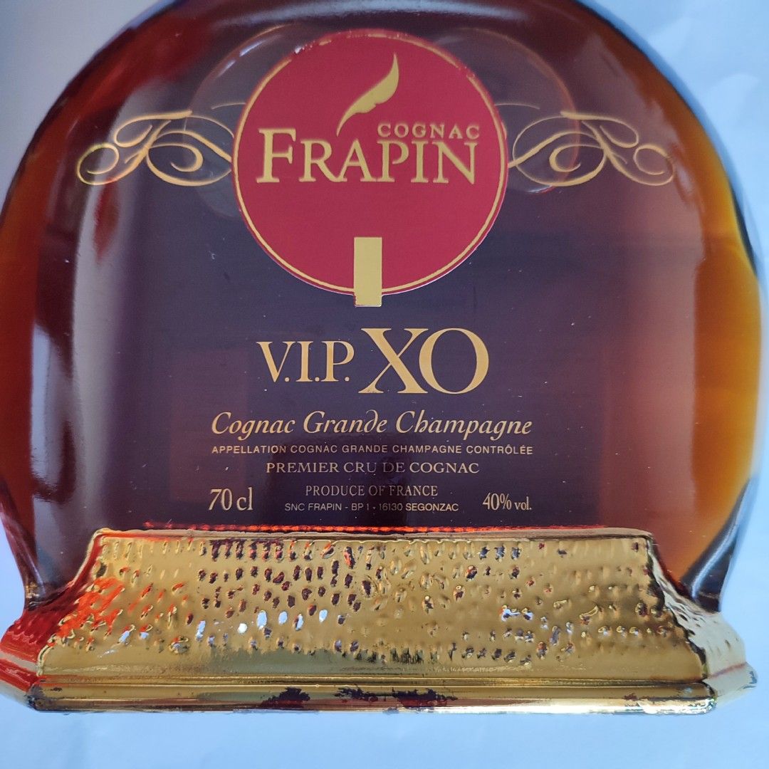 Cognac Frapin VIP XO, Food & Drinks, Alcoholic Beverages on Carousell