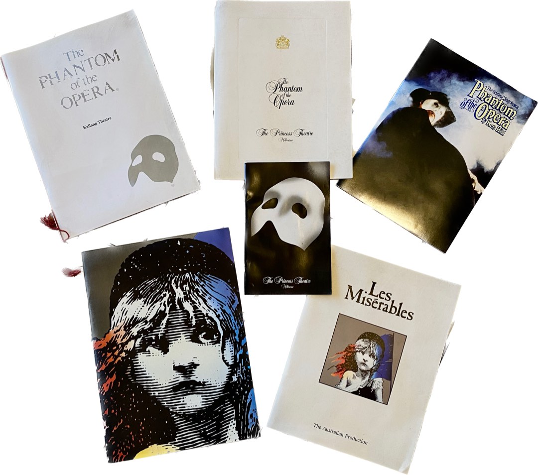Collector’s items - The Phantom of the Opera & Les Miserables, Hobbies ...
