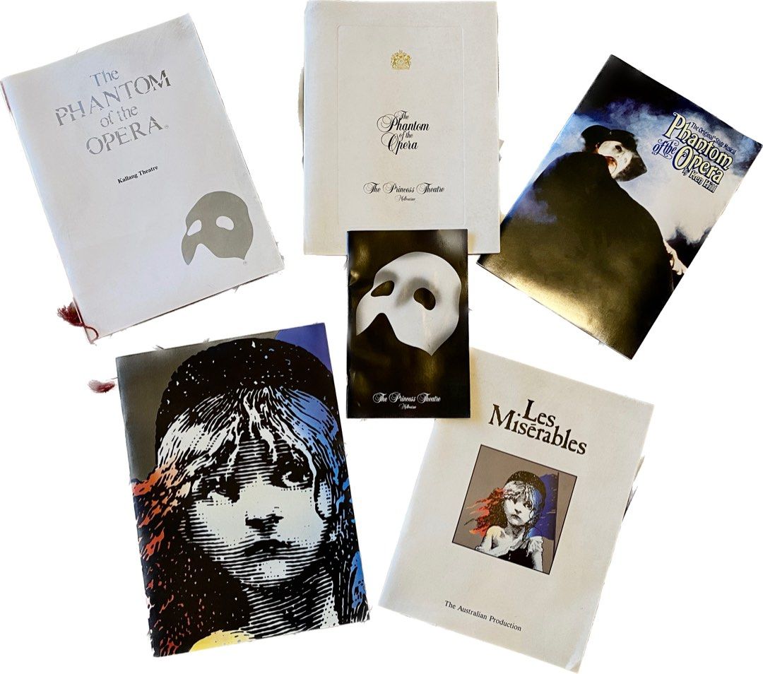 Collector’s items - The Phantom of the Opera & Les Miserables, Hobbies ...