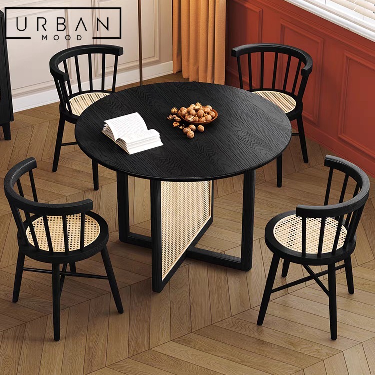 COLT Japandi Round Dining Table, Furniture & Home Living, Furniture ...