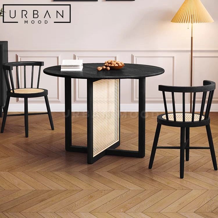 COLT Japandi Round Dining Table, Furniture & Home Living, Furniture ...