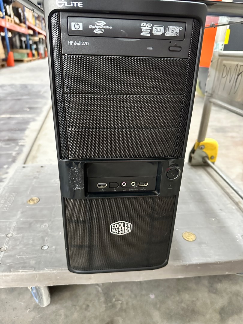 Cooler Master desktop chassis with power supply, Computers & Tech ...