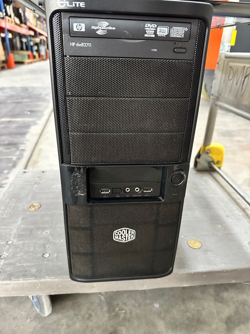 Cooler Master desktop chassis with power supply, Computers & Tech ...