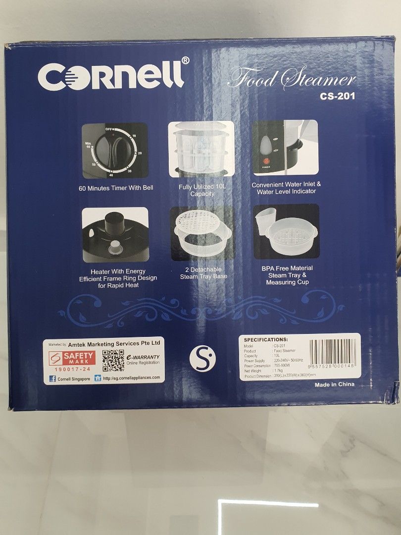 Cornell Food Streamer, TV & Home Appliances, Kitchen Appliances, Other ...