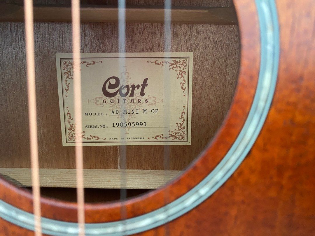 Cort Mini Guitar, Hobbies & Toys, Music & Media, Musical Instruments on ...