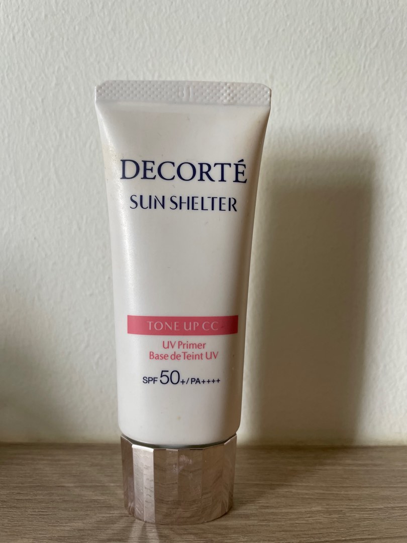 COSME DECORTE - SUN SHELTER TONE UP CC UV Primer Base de Teint UV SPF50+/PA++++, Beauty ...