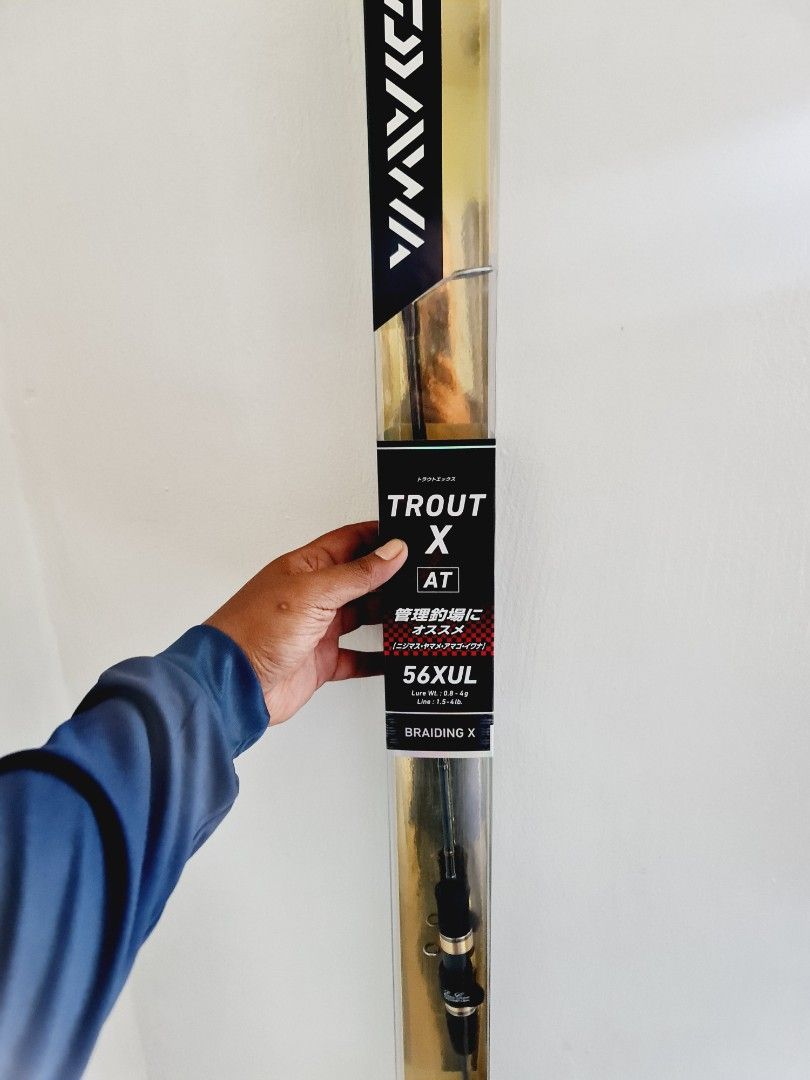 Daiwa Trout X 56XUL, Sports Equipment, Fishing on Carousell