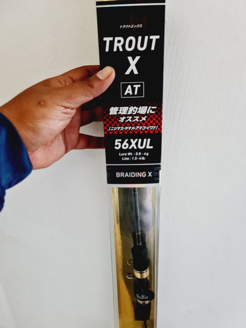 Daiwa Trout X 56XUL, Sports Equipment, Fishing on Carousell