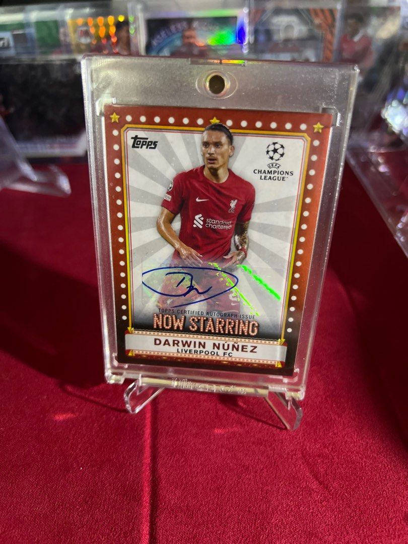 DARWIN NUNEZ NOW STARRING /100 AUTOGRAPH!, Hobbies & Toys, Memorabilia ...