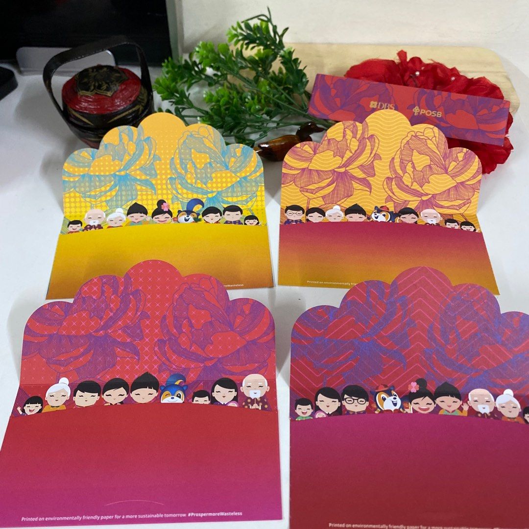 DBS 2023 Ang pow packet_ DBS POSB Ang Pow packet_ CNY red packet_ Ang ...