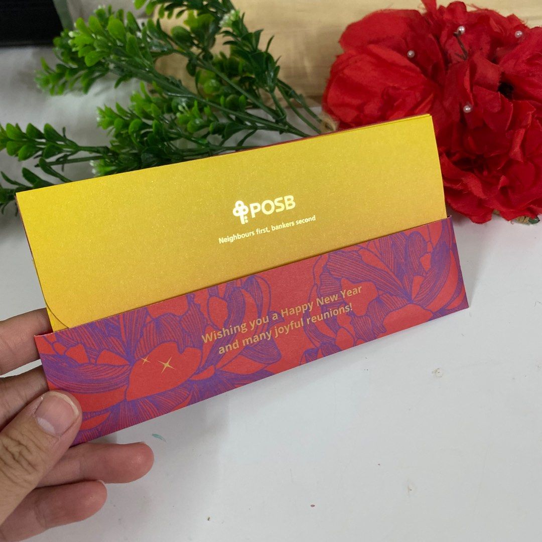 DBS 2023 Ang pow packet_ DBS POSB Ang Pow packet_ CNY red packet_ Ang ...