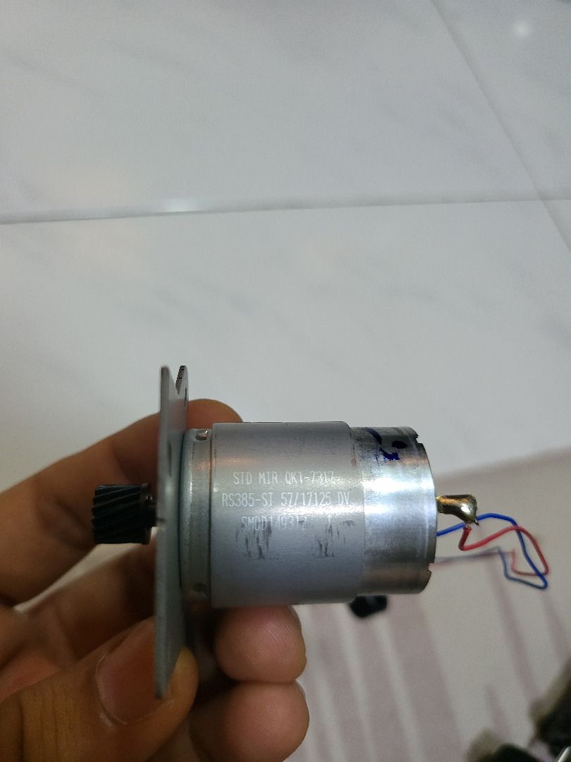 DC Motor RS385-ST 57/17125 DC 24 VDC Mini Micro - for Arduino ...