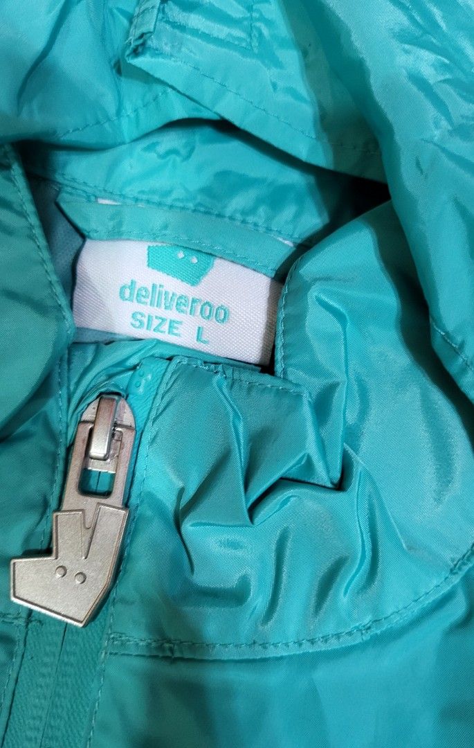 Deliveroo Waterproof Jacket, Motorcycles, Motorcycle Apparel on Carousell