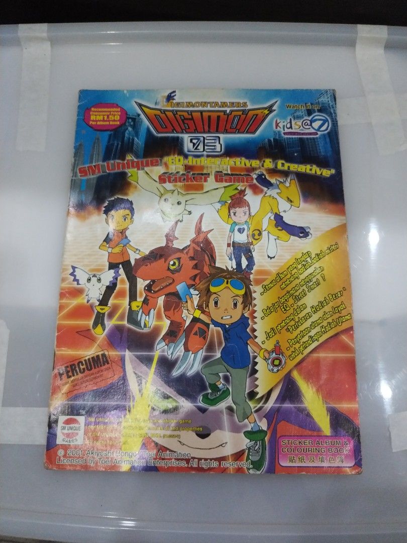 Digimon book, Hobbies & Toys, Toys & Games on Carousell