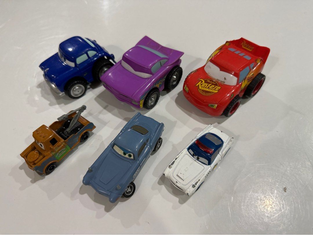 Disney 95 Lighting McQueen / Motorcycle / Speedy Car / Train / Truck ...