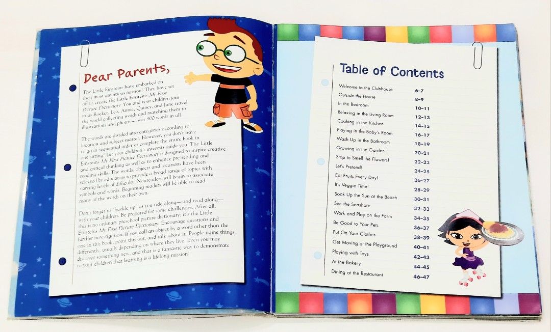 Little Einsteins My First Picture Dictionary