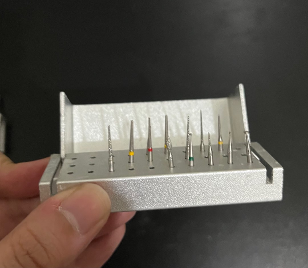 Doc Sam Bur Set (13pcs Prostho & Resto Burs) on Carousell