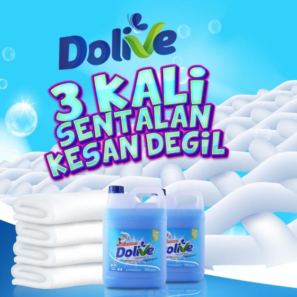DOLIVE LIQUID DETERGENT 10KG, Furniture & Home Living, Cleaning & Homecare Supplies, Detergents ...