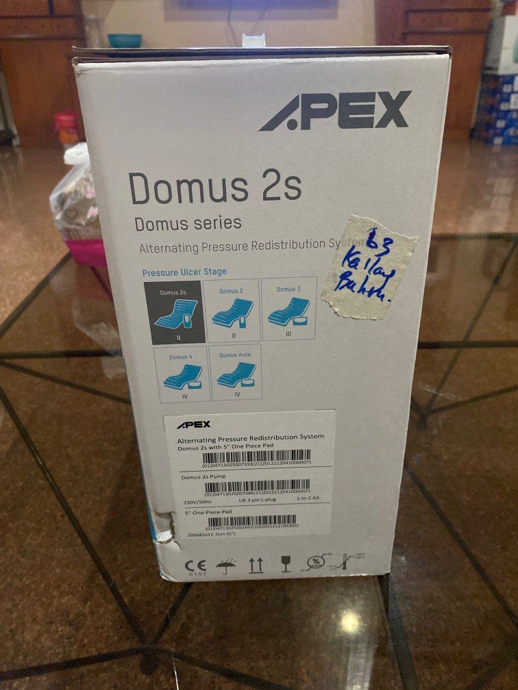 Domus 2s alternating pressure redistribution system, Health & Nutrition ...