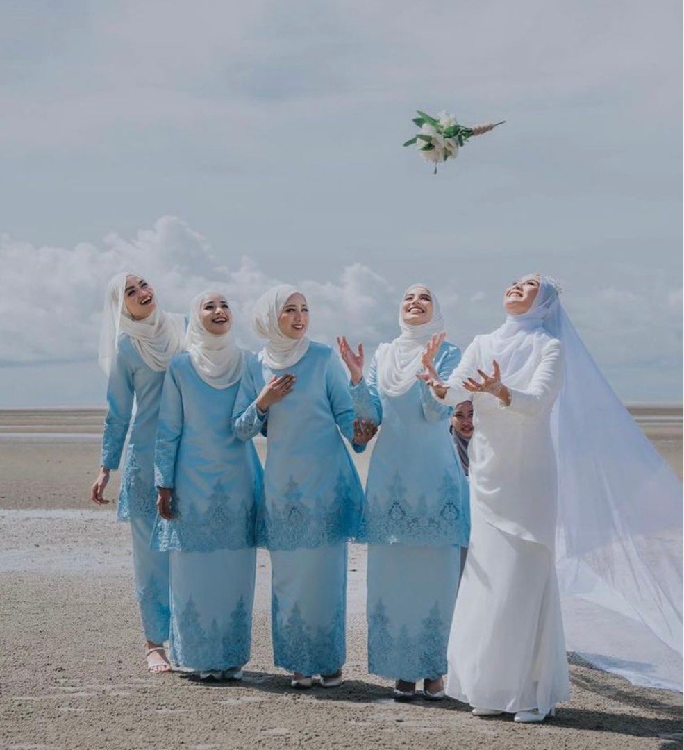 Dress Nikah by Prima Valet, Women's Fashion, Muslimah Fashion, Dresses ...