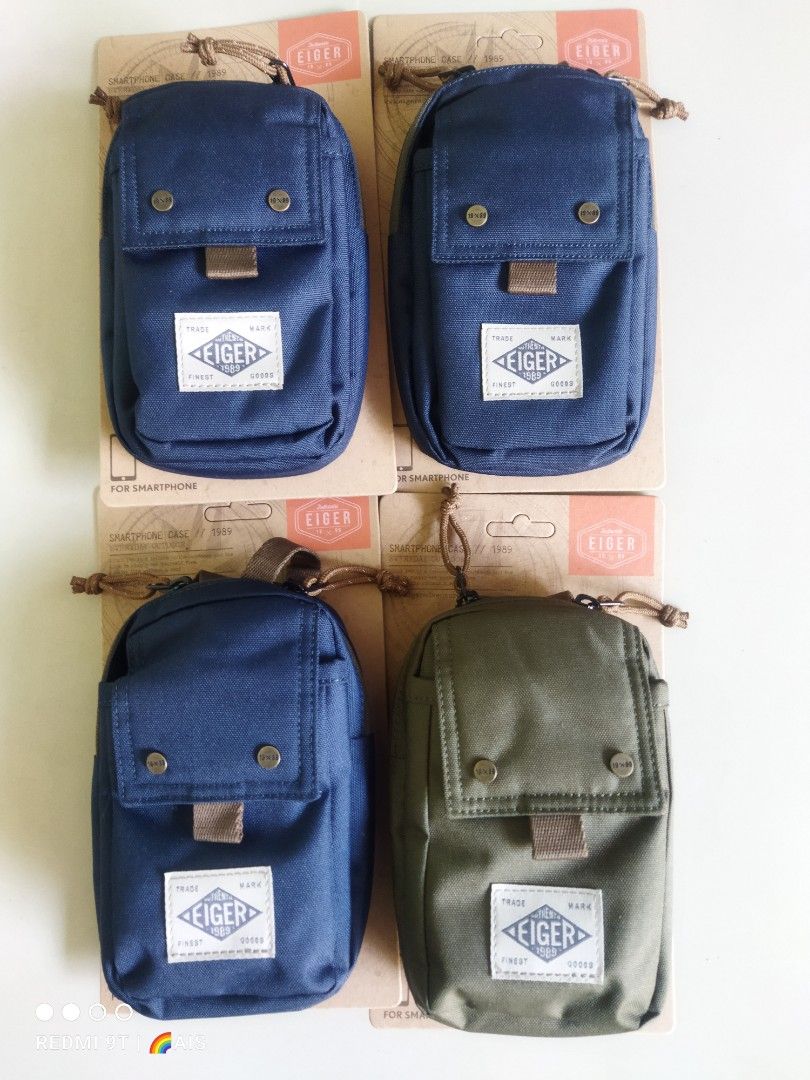 Eiger 1989 case HP Vessel Sling Bag ORIGINAL, Barang Mewah, Tas ...