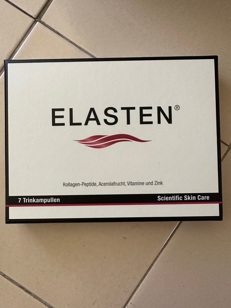 ELASTEN Collagen Drinking Ampoules, Health & Nutrition, Health ...