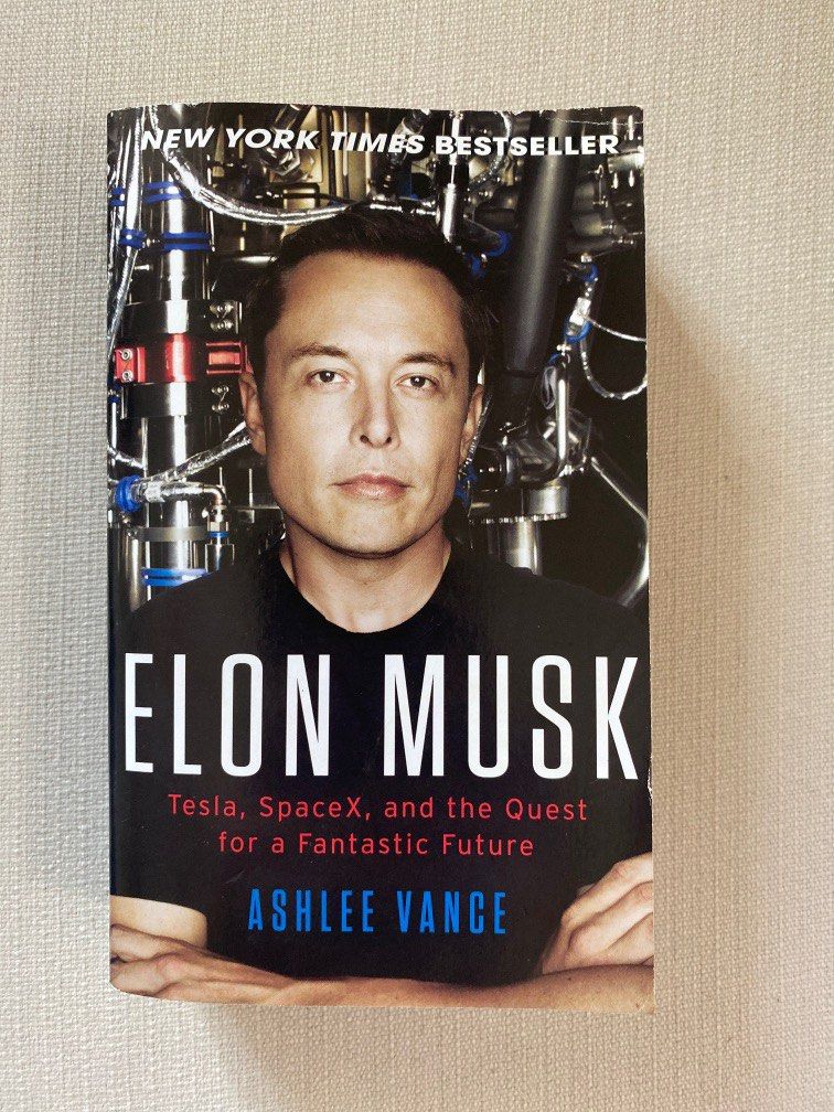 Elon Musk Book, Hobbies & Toys, Books & Magazines, Fiction & Non ...