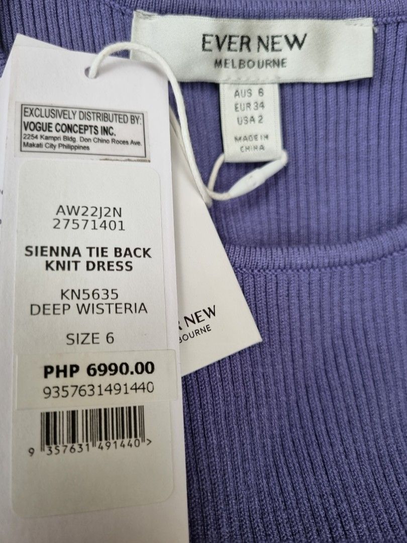 Evernew Knit Midi Dress on Carousell