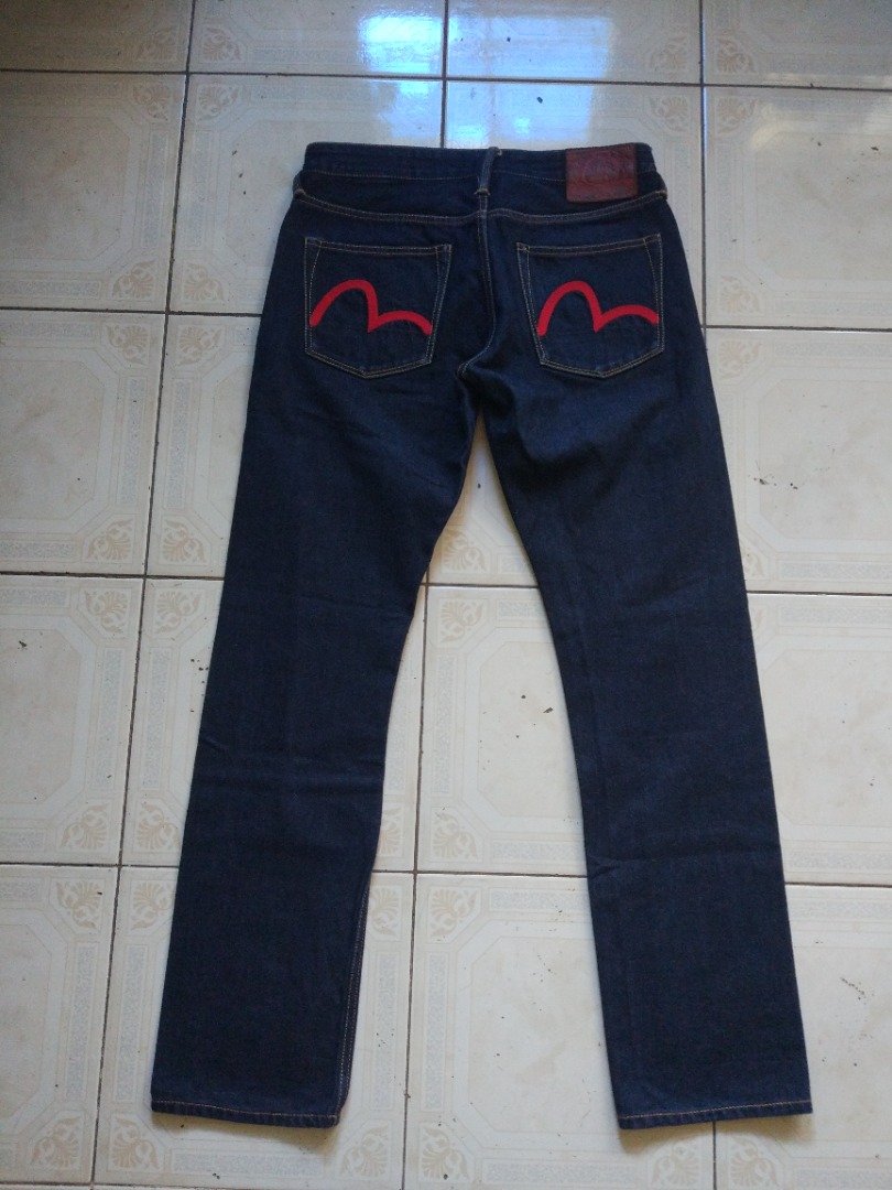 Evisu Selvedge jean 32 actual on Carousell
