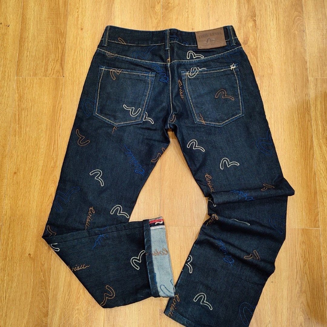 Evisu X RMC Pants and Shorts, Men's Fashion, Bottoms, Jeans on Carousell