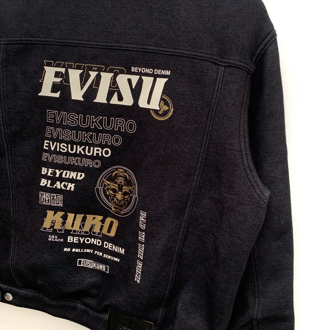 EvisuKuro Denim Jacket on Carousell