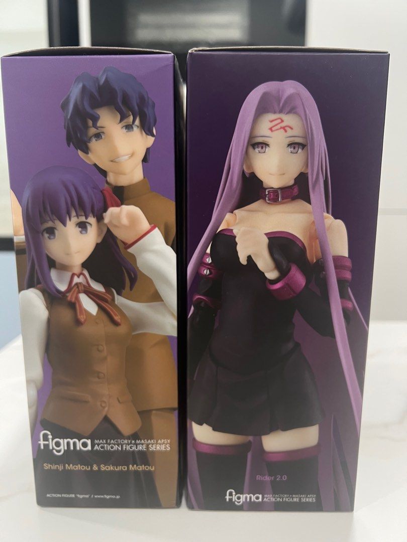 [Back Order] Figma 445 538 Sakura Shinji Matou Rider 2.0 Fate Stay Night FSN FGO Grand Order Max ...