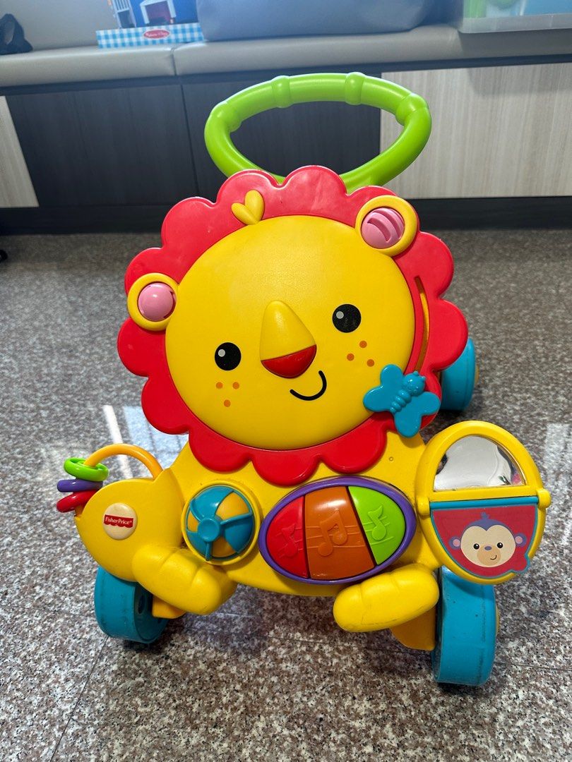 Fisher Price Lion Walker, Babies & Kids, Infant Playtime on Carousell