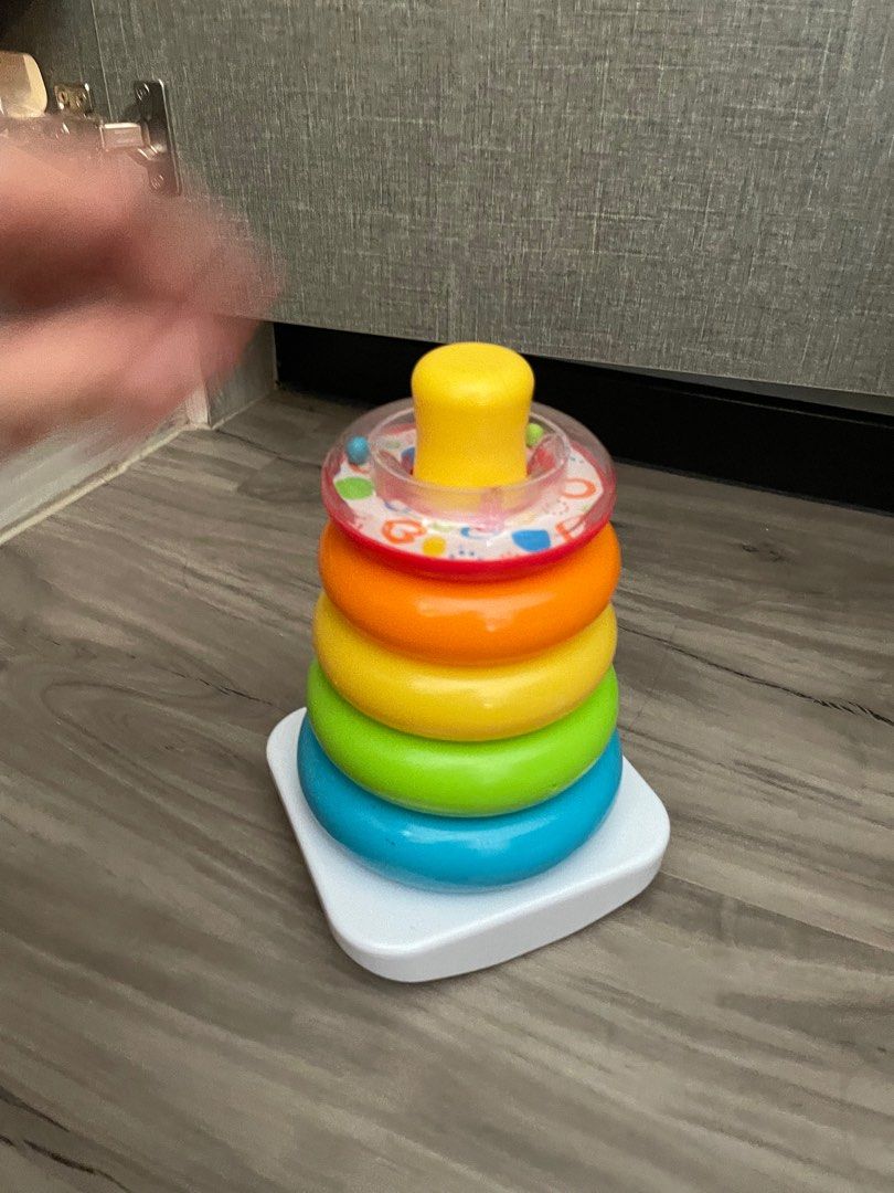Fisher price stacking rings and shape sorter, Hobbies & Toys, Toys ...