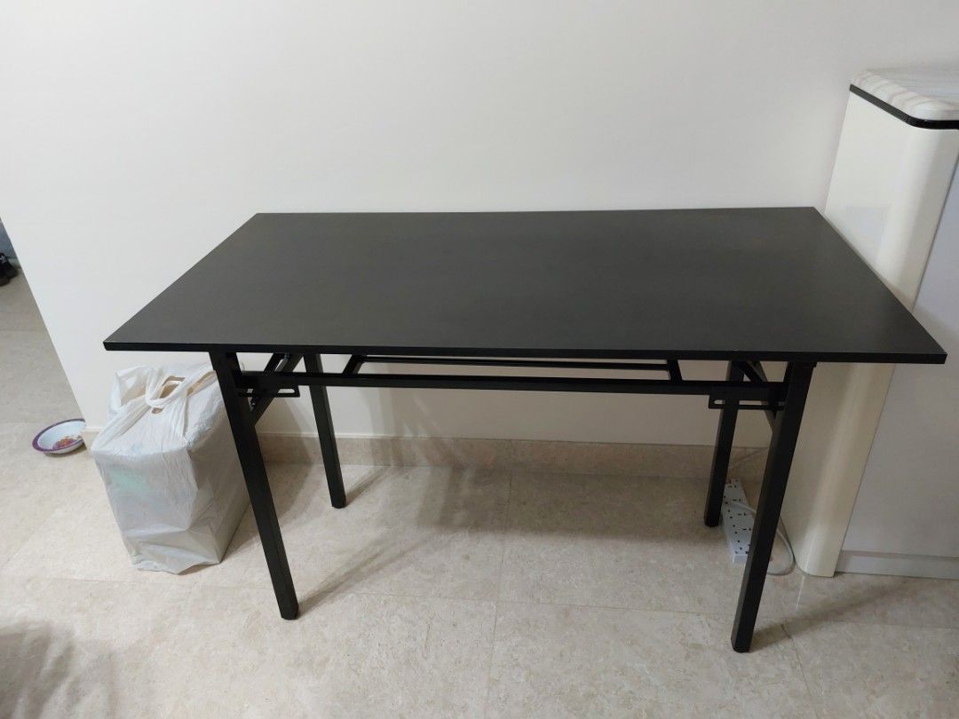 foldable study table / storage table / work from home table / long ...