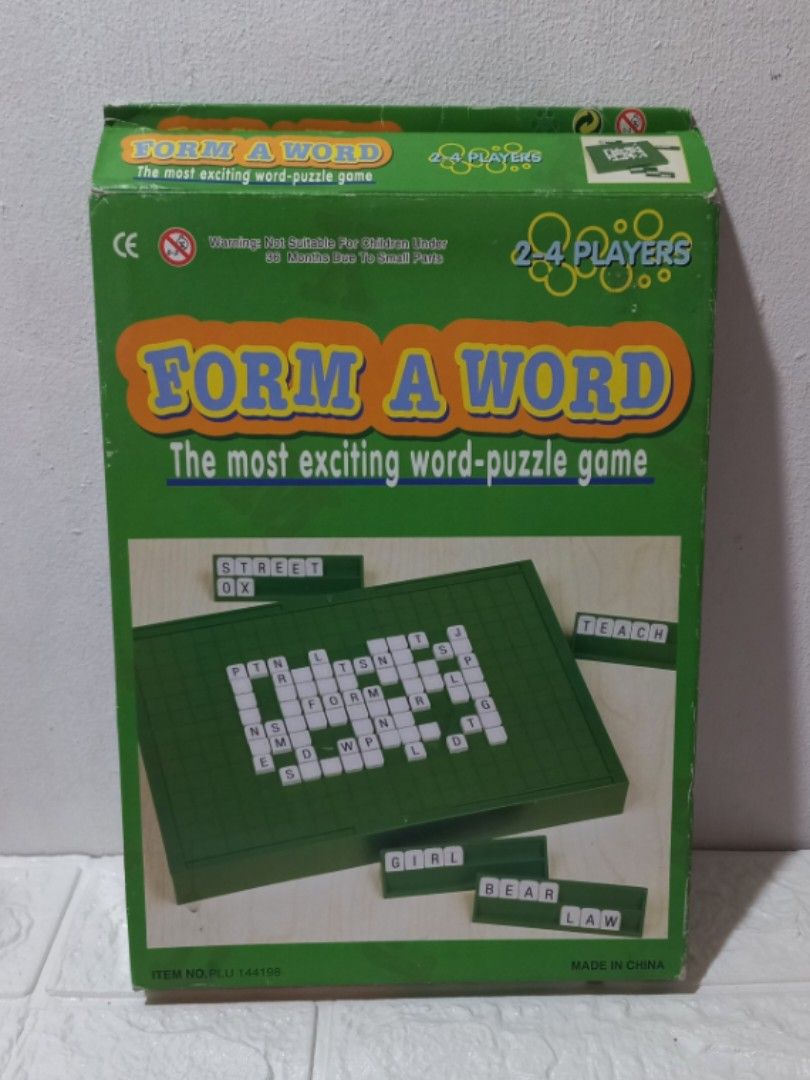 Form A Word (Word-Puzzle Game) on Carousell