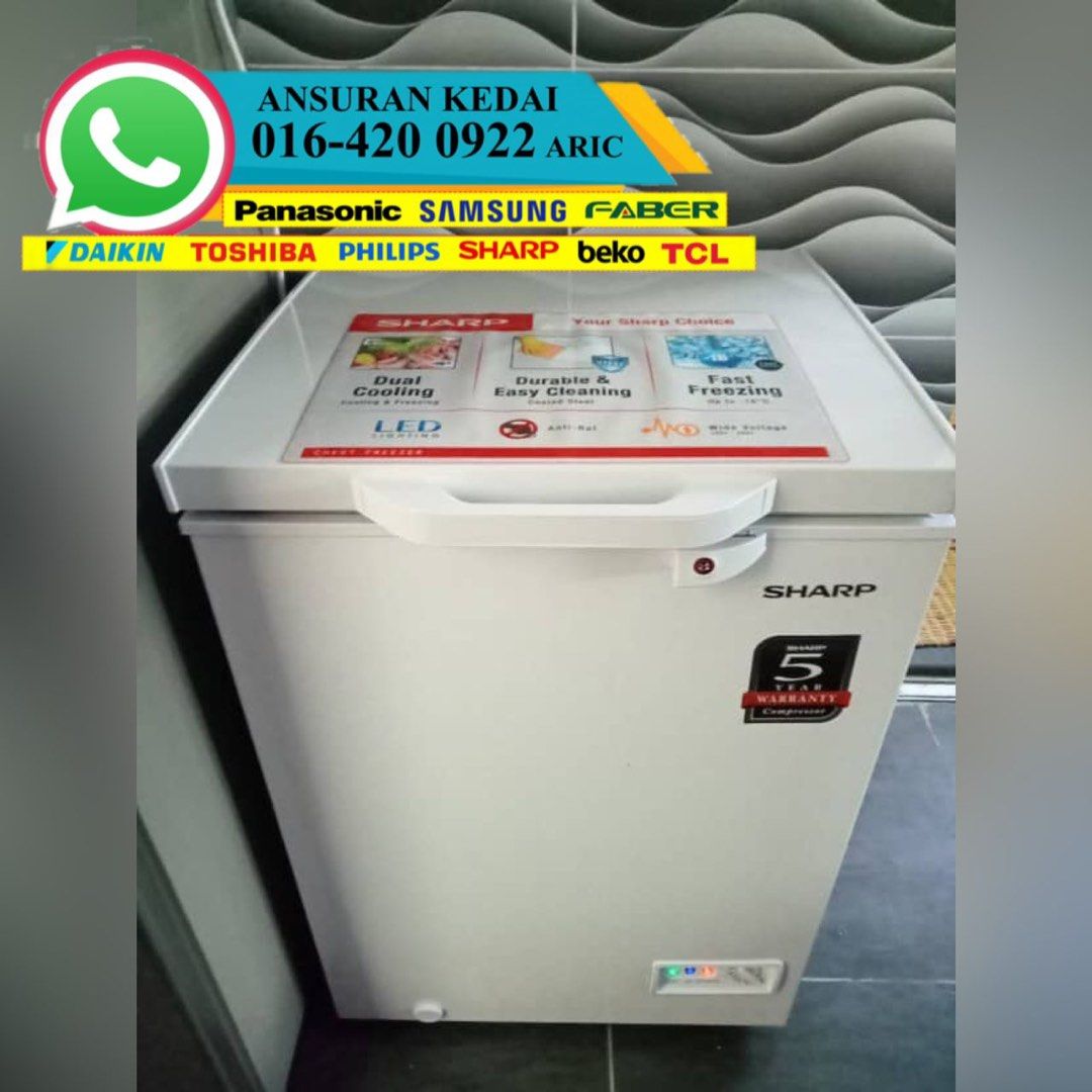 Freezer Ansuran Kedai, TV & Home Appliances, Kitchen Appliances ...
