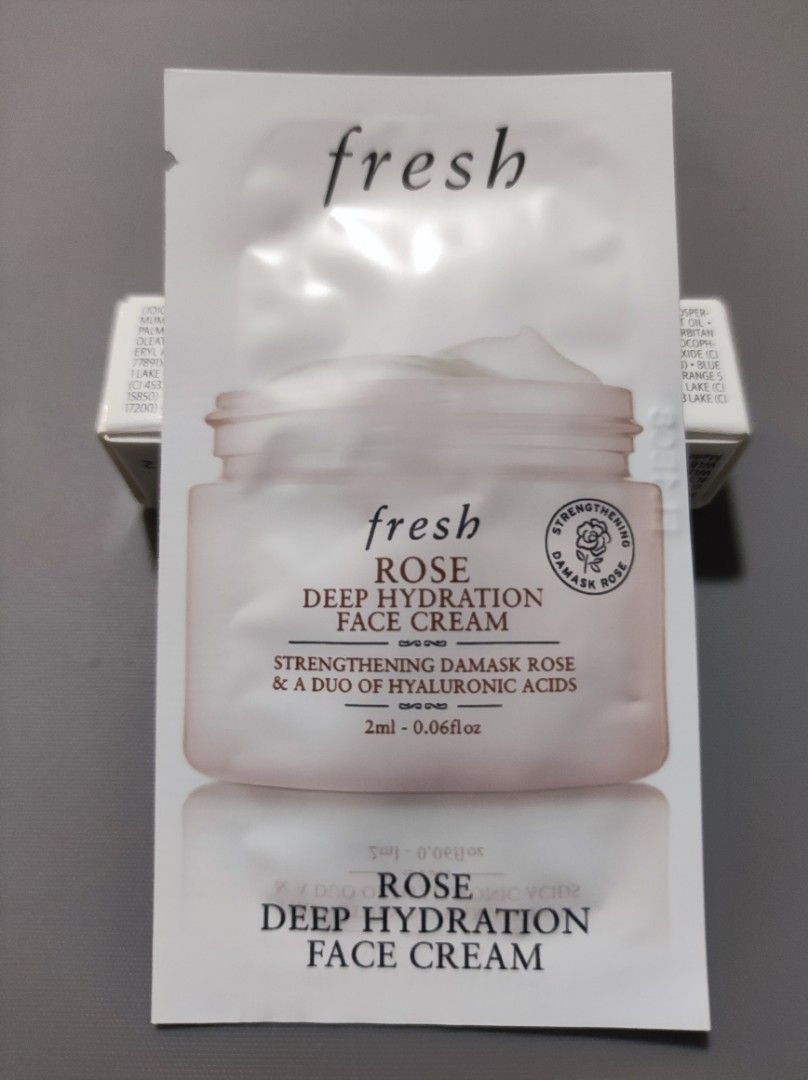 Fresh Rose Deep Hydration Face Cream 2ml, Beauty & Personal Care, Face ...