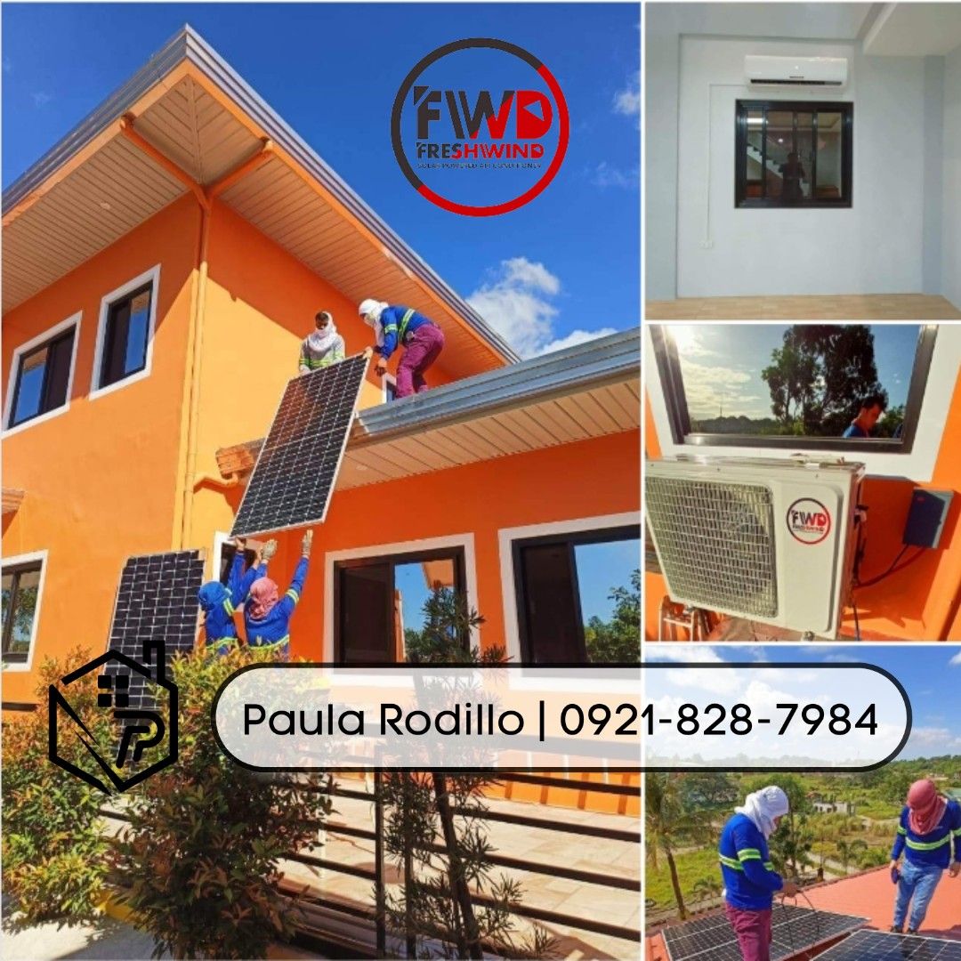 Freshwind Solar Aircon 1.5HP | First Hybrid Full DC Solar Powered Air ...