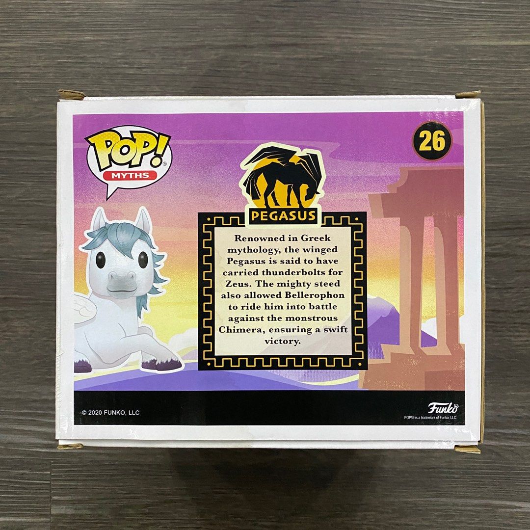 Funko Pop Myths #26: Pegasus - Pegasus (6 Inch) [Funko Shop Exclusive ...